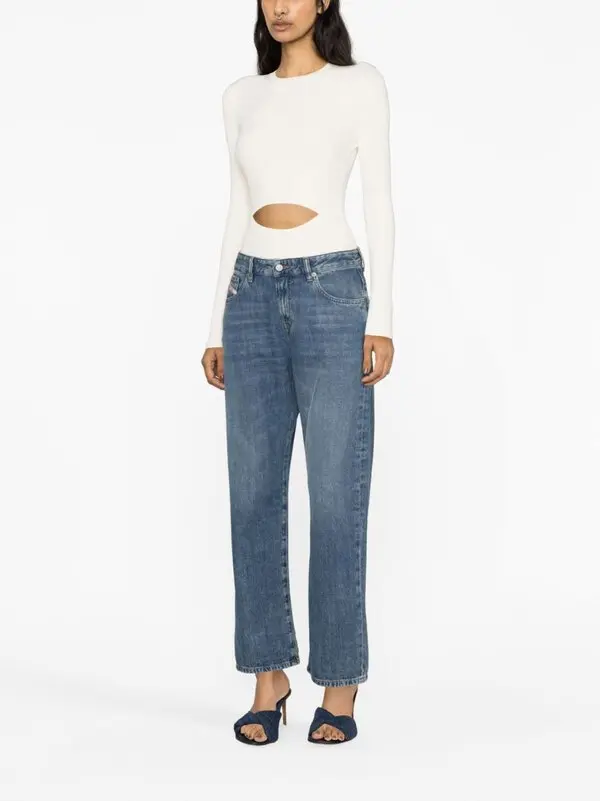 DIESEL® M-peris Knit Top - White