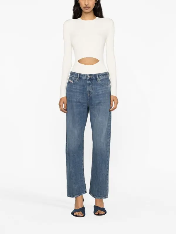 DIESEL® M-peris Knit Top - White