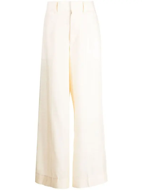 Toga Flared Rayon Trousers