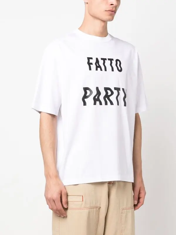 Dsquared2 Text-print Cotton T-shirt - White