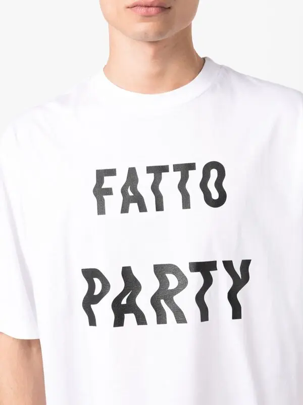 Dsquared2 Text-print Cotton T-shirt - White
