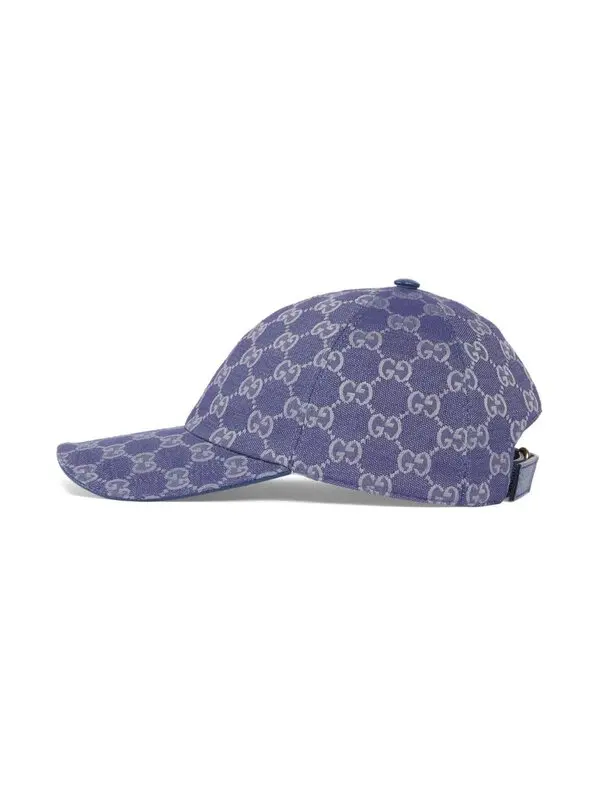 Gucci Gg Canvas Baseball Hat - Purple | Editorialist