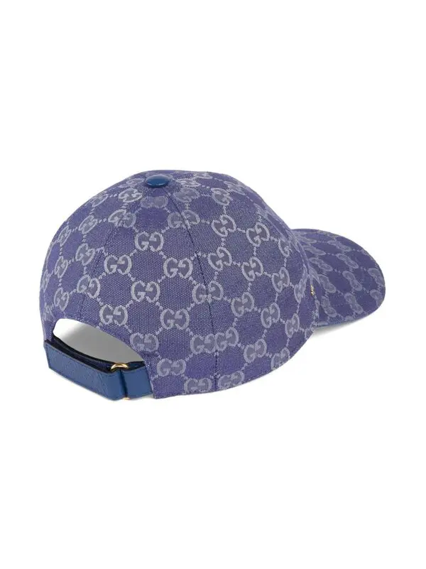 Gucci Gg Canvas Baseball Hat - Purple | Editorialist