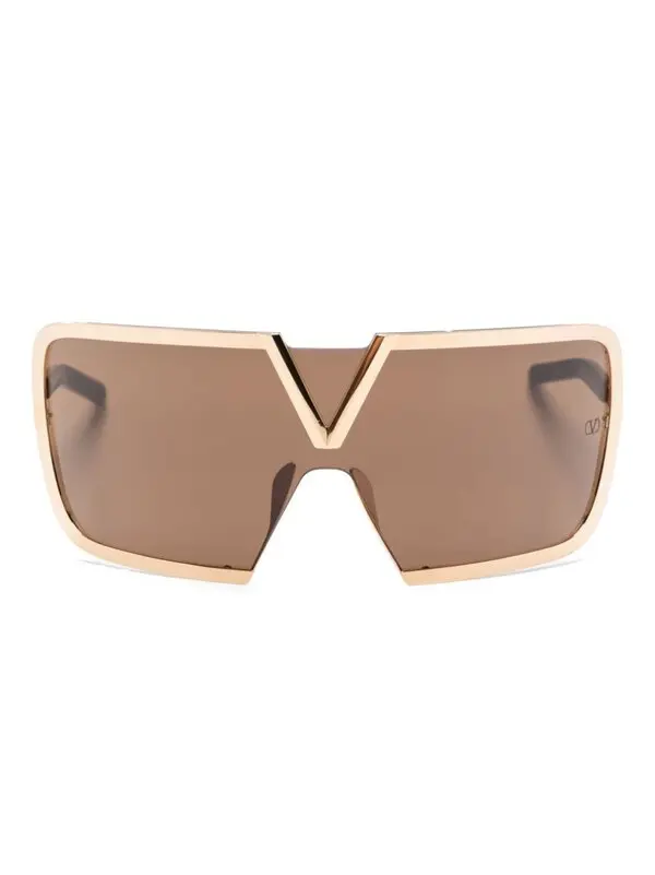 Valentino Garavani V-romask Shield Sunglasses