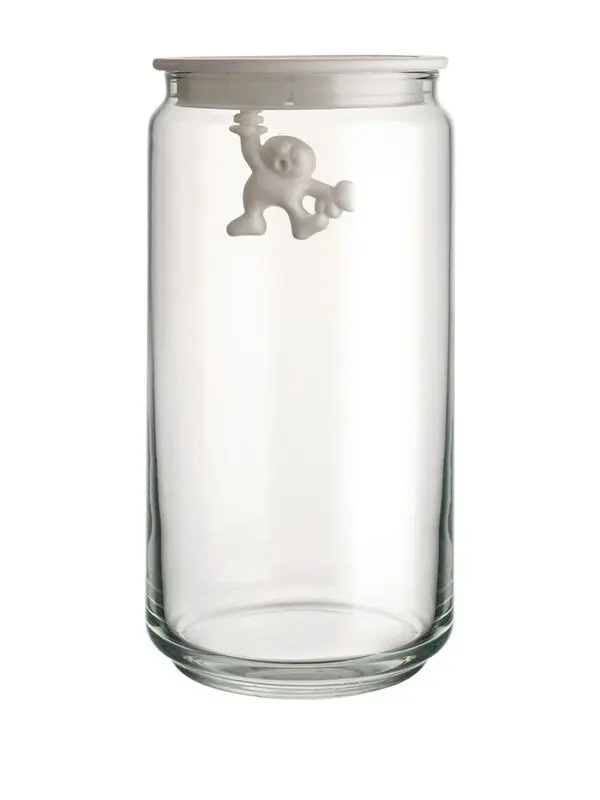 ALESSI Set-of-three Glass Jars