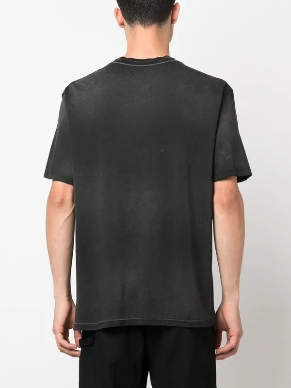 Amiri Tiger-graphic T-shirt - Black