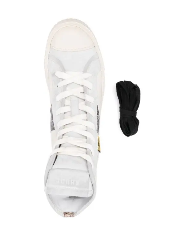 Rhude Paneled High-top Sneakers