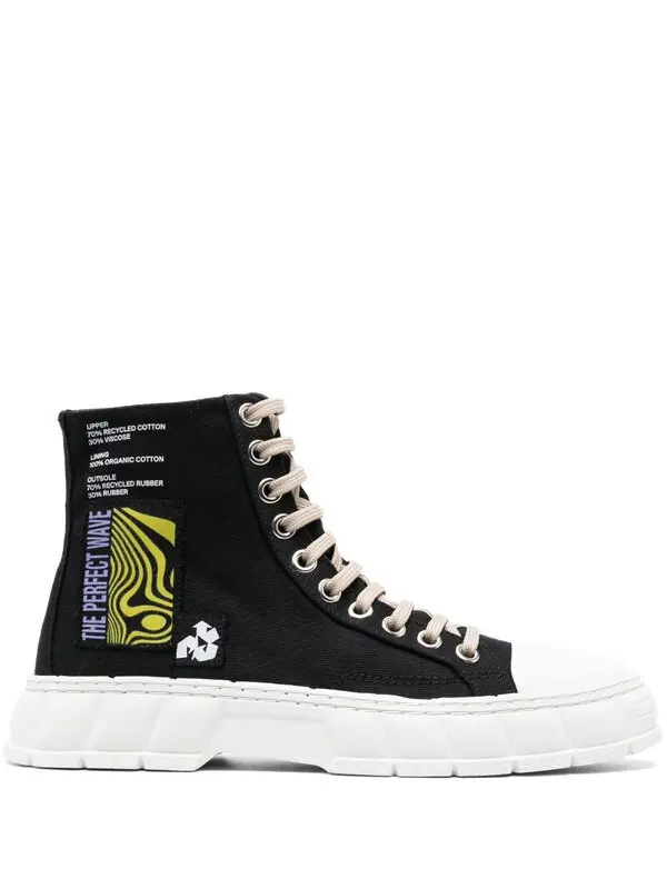 VIRON 1982 Wave High-top Sneakers