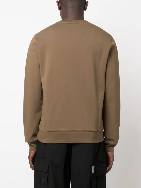 Maison Kitsuné Logo-print Cotton Sweatshirt
