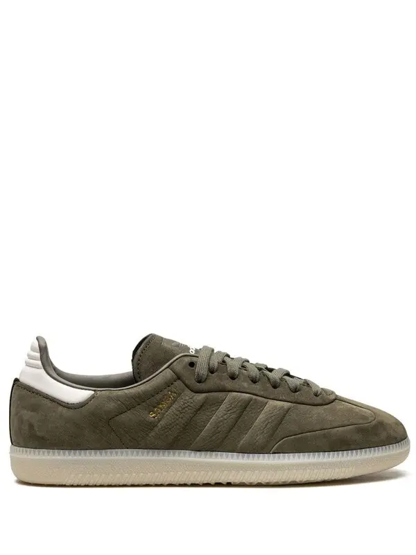 Adidas Samba Olive Sneakers - Green | Editorialist