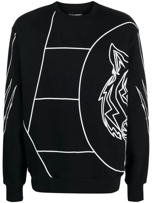 PLEIN SPORT Tiger Court Edition Sweatshirt