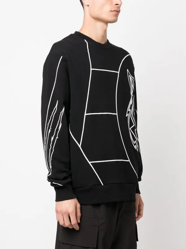 PLEIN SPORT Tiger Court Edition Sweatshirt