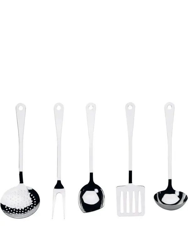 ALESSI Set-of-five Stainless Steel Cutlery - Silver