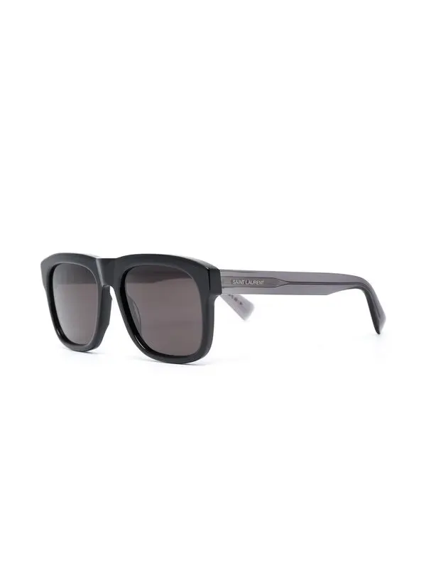 Saint Laurent Sl 558 Square-frame Sunglasses - Black