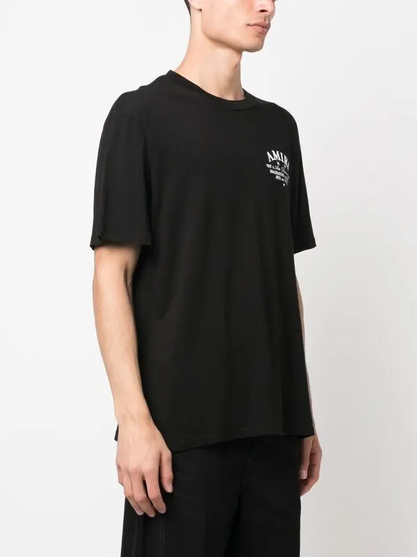 Amiri Arts District Logo-print Short-sleeve T-shirt - Black