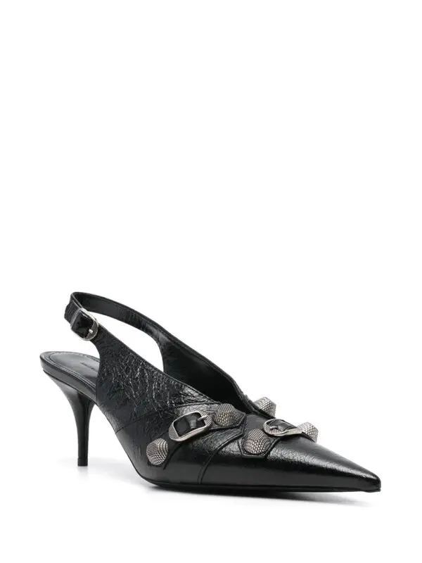 Balenciaga Cagole 70mm Slingback Pumps