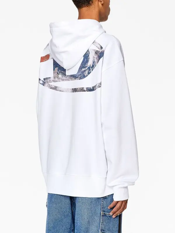 DIESEL® S-macs-l4 Cotton Hoodie