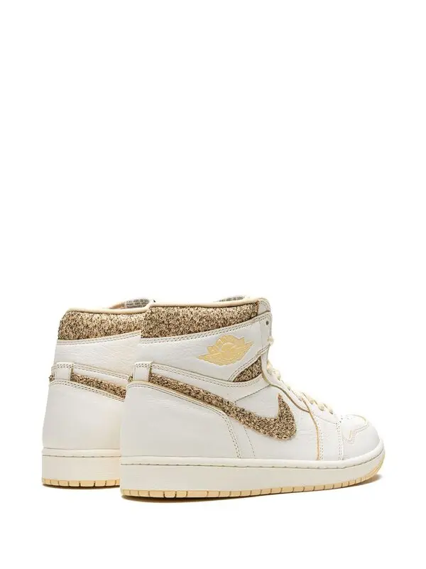 JORDAN Air 1 Retro High Og Vibrations Of Naija Sneakers - White