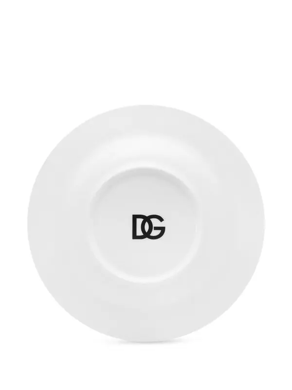 Dolce & Gabbana Logo-print Porcelain Soup Plates
