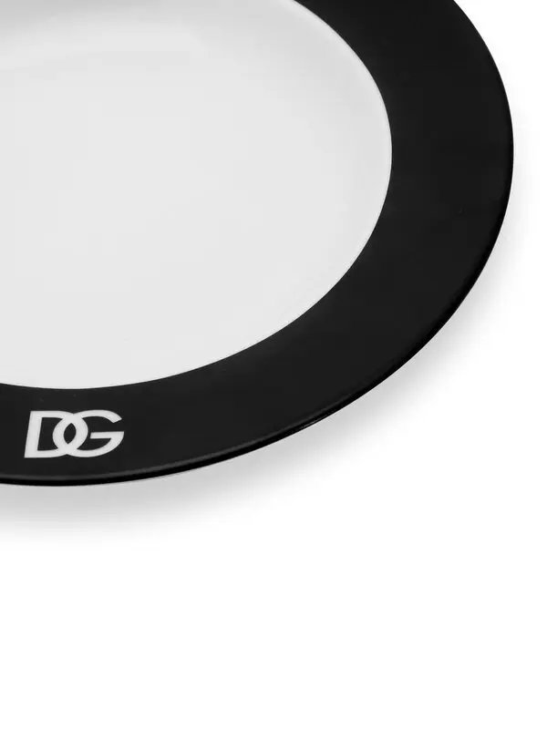 Dolce & Gabbana Logo-print Porcelain Soup Plates