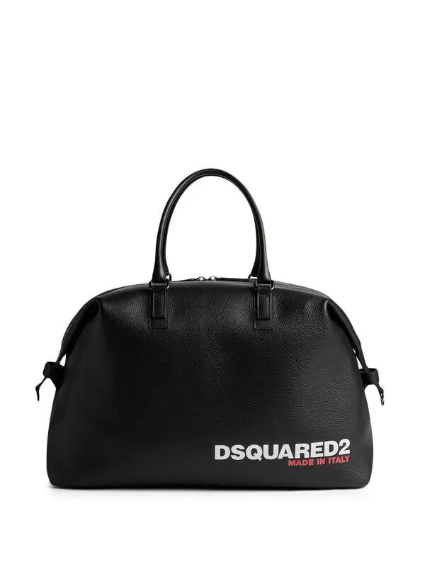 Dsquared2 Logo-print Grained Tote Bag