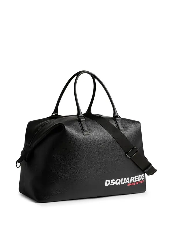 Dsquared2 Logo-print Grained Tote Bag