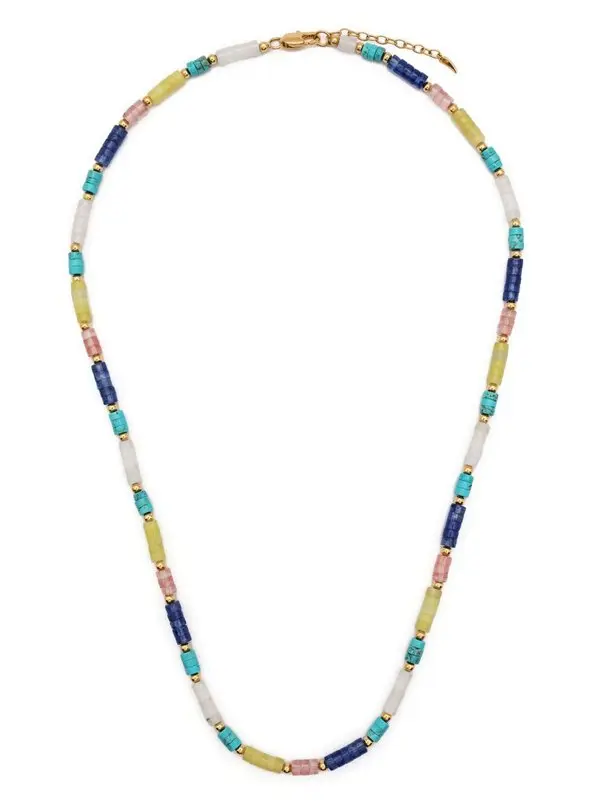 MISSOMA Beaded Gemstone Necklace - Gold