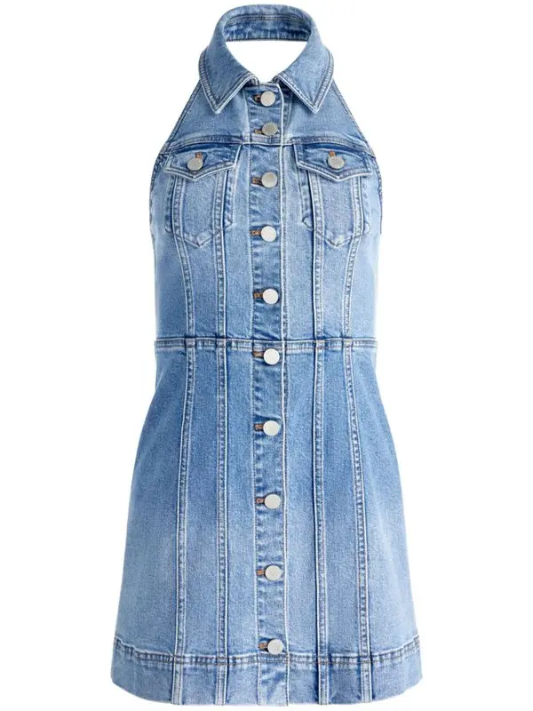 Alice + Olivia Kendall Denim Dress
