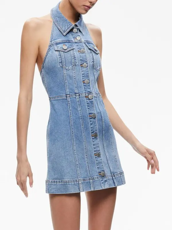 Alice + Olivia Kendall Denim Dress