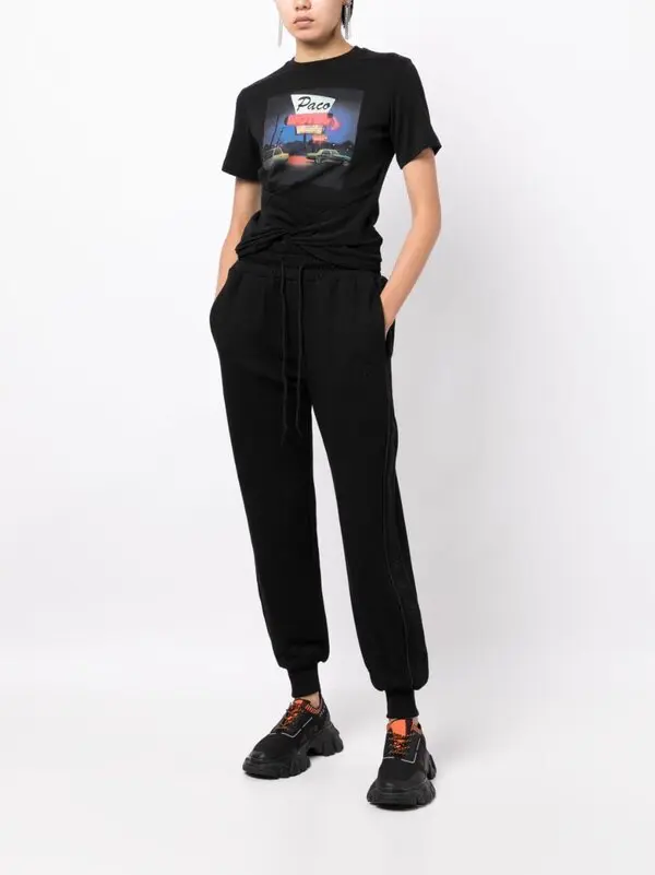 YOUTHS IN BALACLAVA Side-stripe Cotton Track Pants