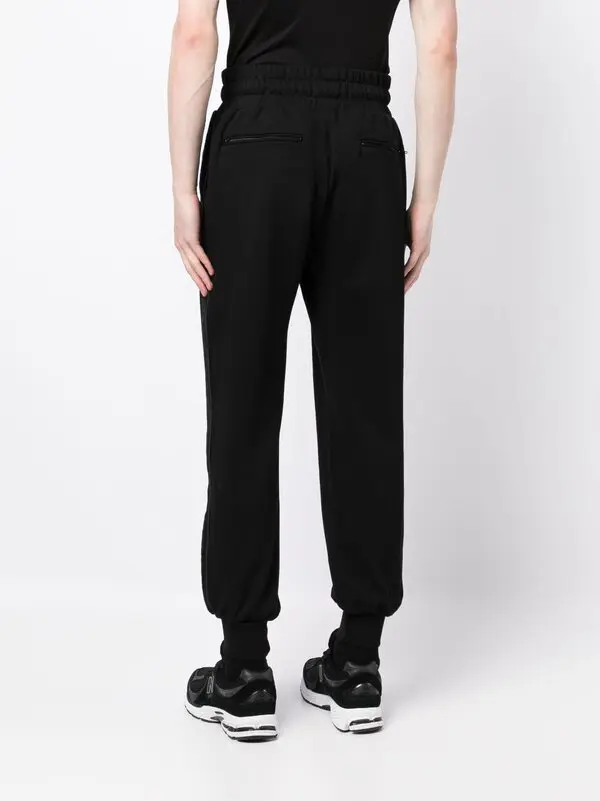 YOUTHS IN BALACLAVA Side-stripe Cotton Track Pants