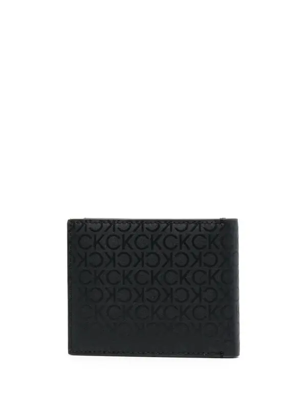 Calvin Klein Bi-fold Monogram-print Wallet