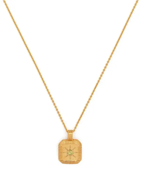 MISSOMA August Birthstone Pendant Necklace - Gold