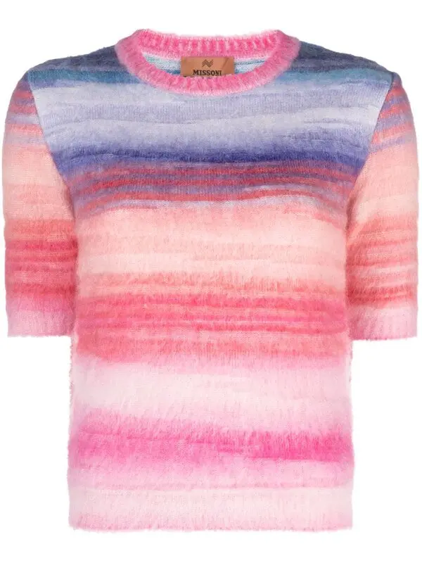 Missoni Brushed-effect Wool-blend Top