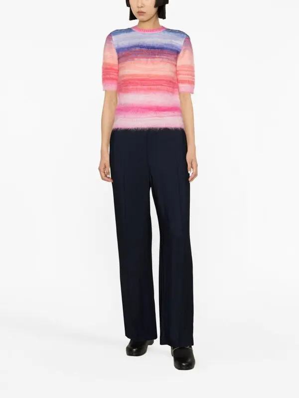 Missoni Brushed-effect Wool-blend Top