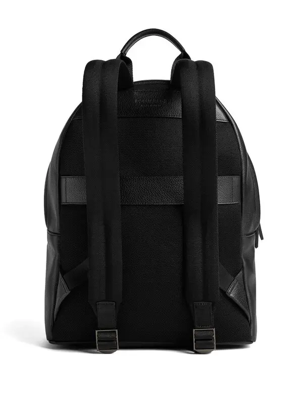 Dsquared2 Logo-print Pebbled Leather Backpack