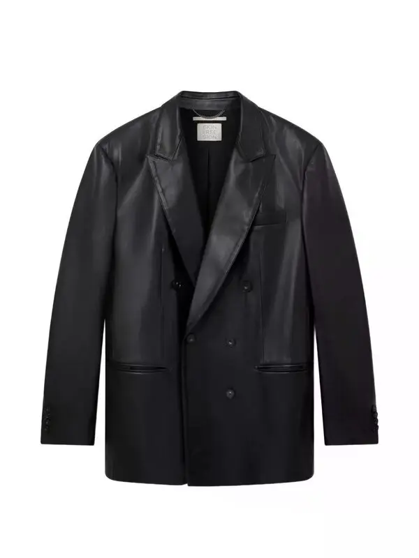 Stella McCartney Alter Mat Double-breasted Blazer - Black