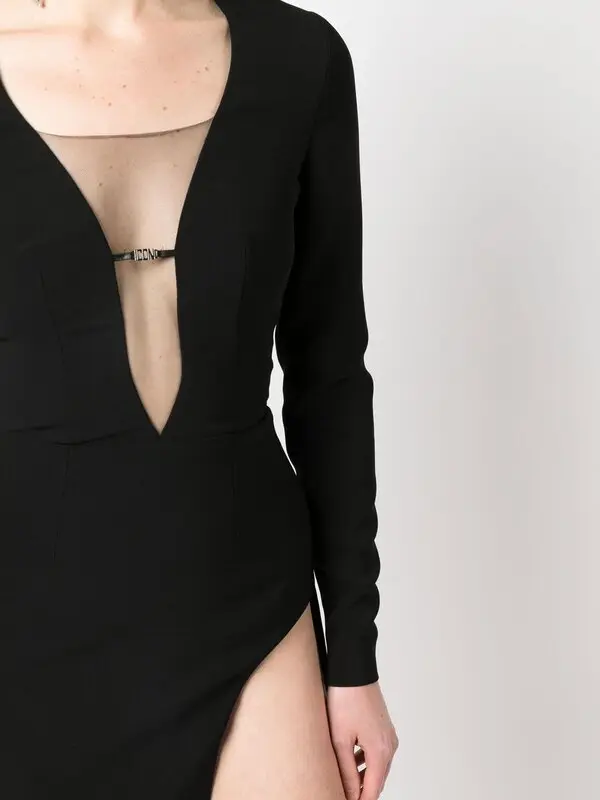 Dsquared2 Cut-out Long-sleeve Minidress