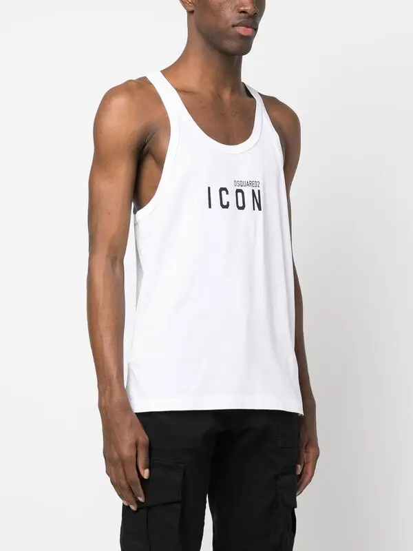 Dsquared2 Icon-print Cotton Tank Top