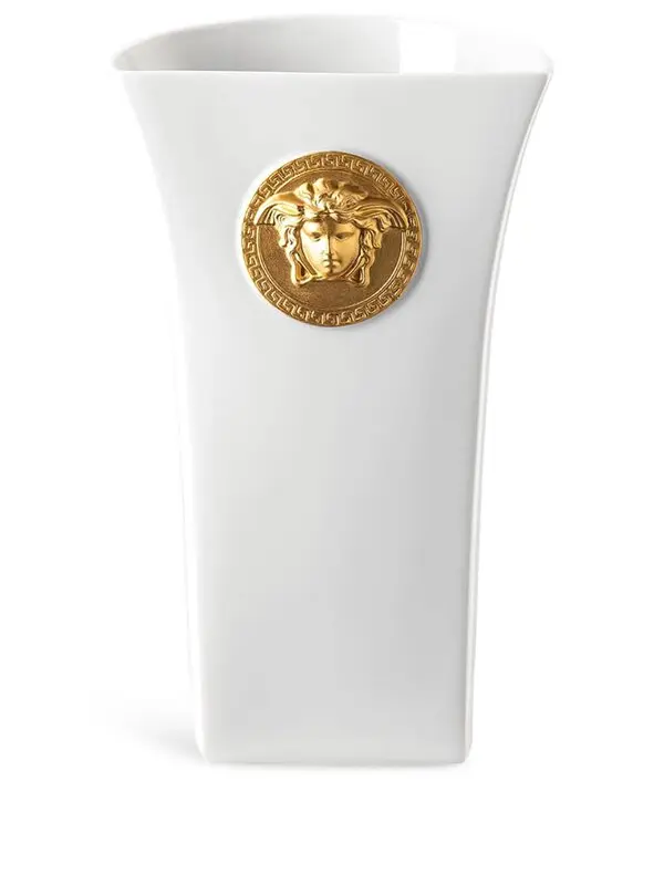 Versace Medusa Madness Medium Vase - White
