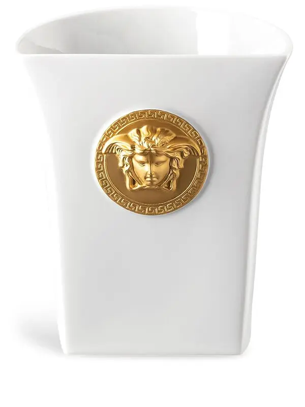 Versace Medusa Madness Small Vase - White