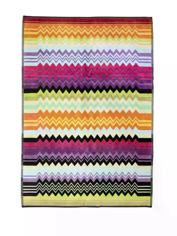 Missoni Zigzag-pattern Cotton Bath Mat
