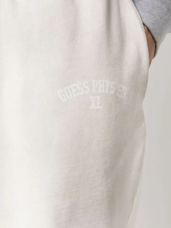 Guess Logo-print Cotton Track Pants