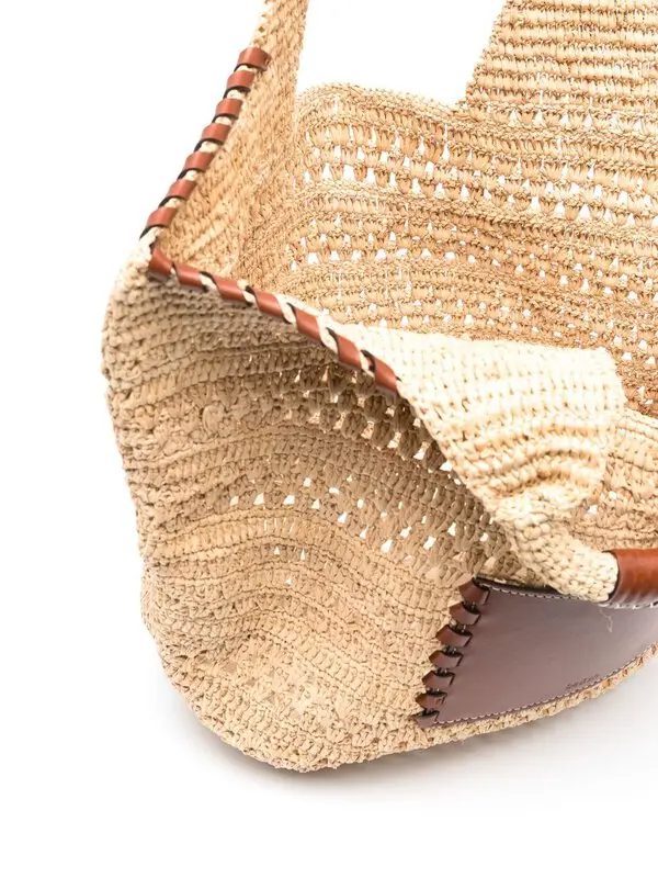 Ba&sh Ara Raffia Tote Bag