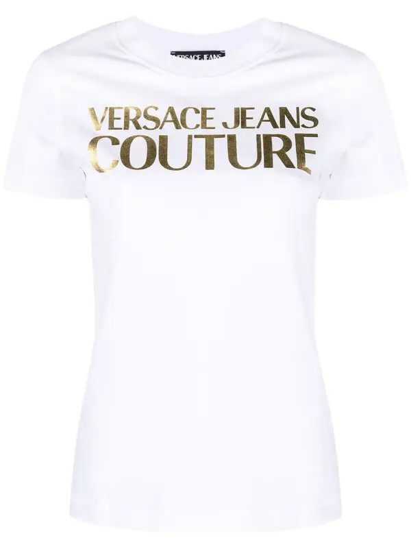 Versace Logo-print T-shirt - White