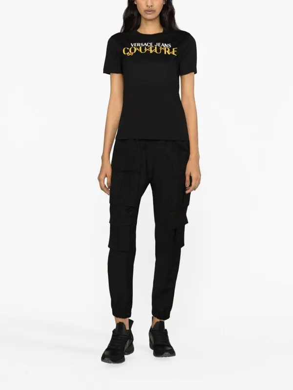 Versace Logo Print T-shirt