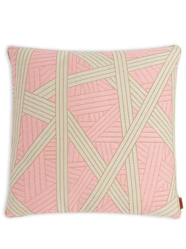 Missoni Nastri Multi-way Stripe Cushion - Pink