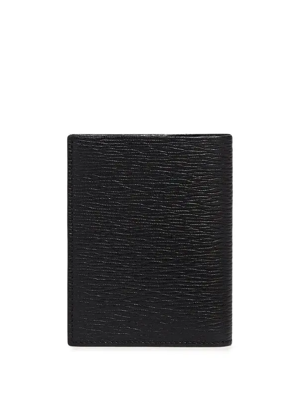 FERRAGAMO Gancini-plaque Leather Wallet