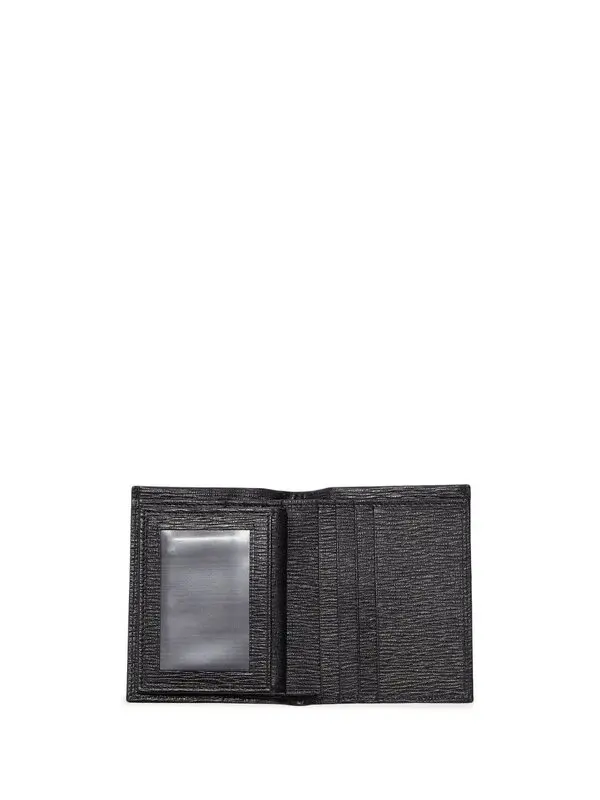 FERRAGAMO Gancini-plaque Leather Wallet