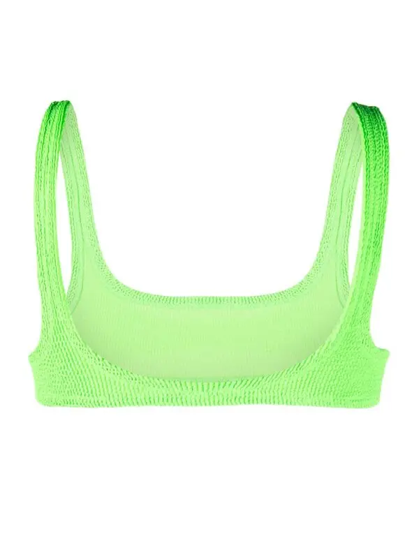 MC2 SAINT BARTH Naomi Crinkled Bikini Top